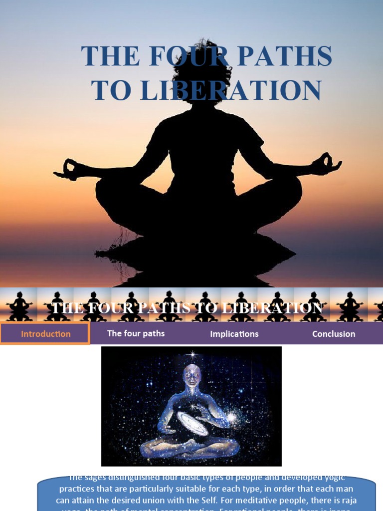 The Four Paths To Liberation | PDF | Moksha | Yoga