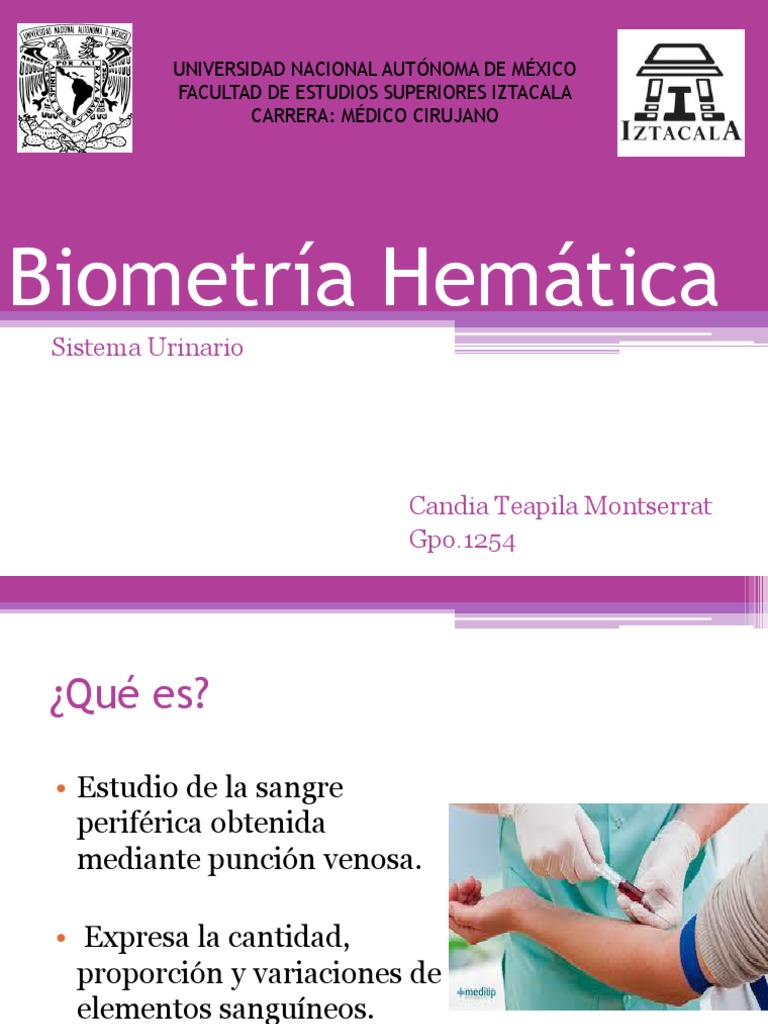 Biometría Hemática | PDF | Sangre | Leucocito