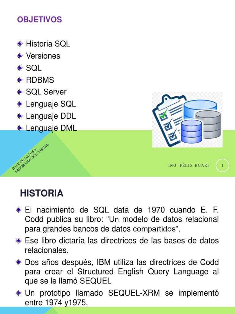Lenguaje SQL | PDF | SQL | Servidor SQL de Microsoft