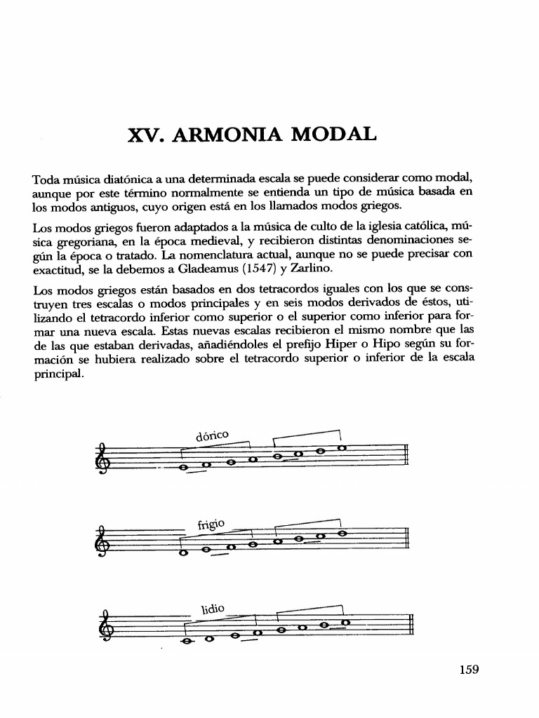 Armonia Modal PDF | PDF