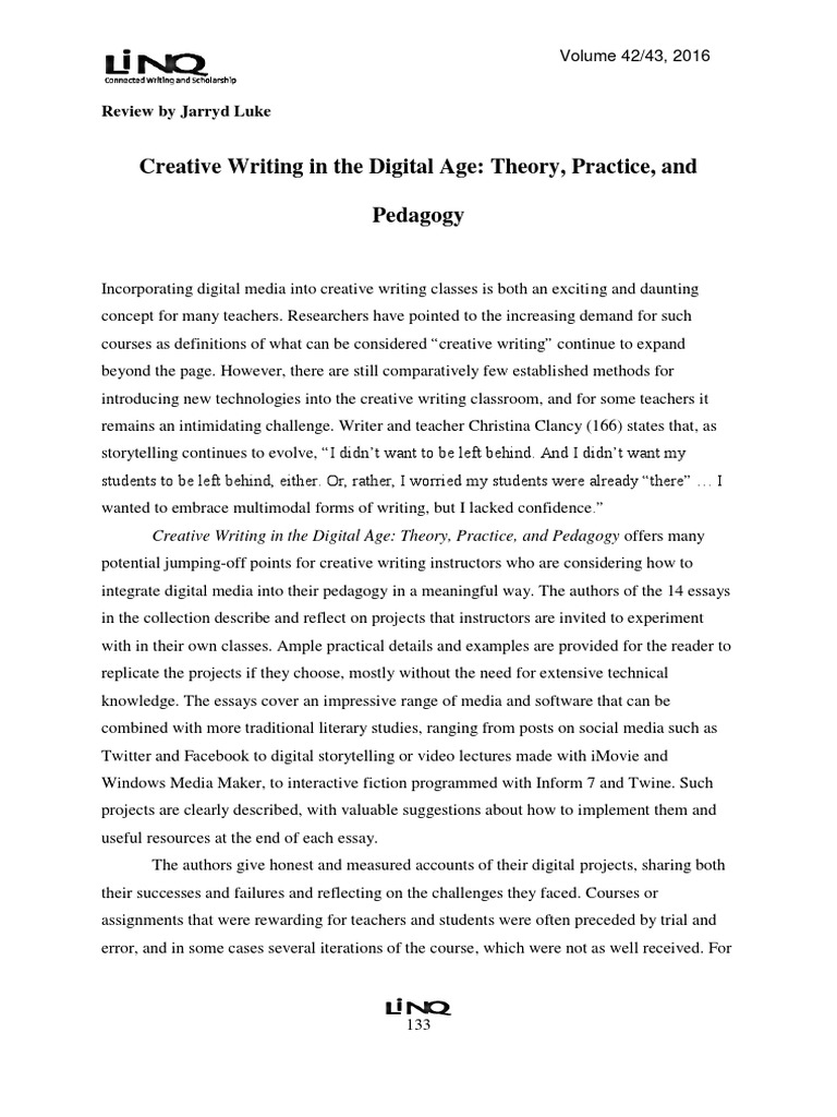Creative | PDF | Creative Writing | Mass Media