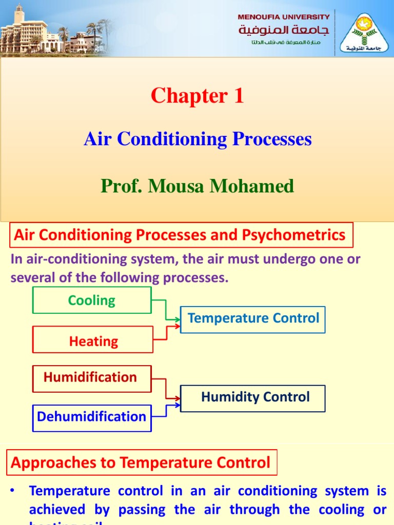AC Processes 2014 | Download Free PDF | Air Conditioning | Atmosphere ...