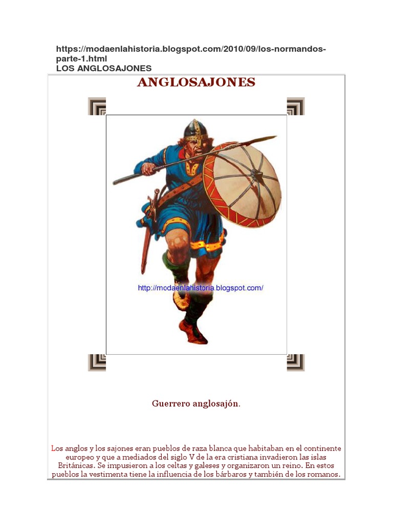 Los Anglosajones | PDF | Ropa | Fashion