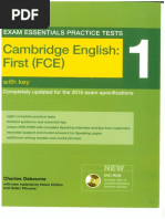 First Certificate Language Practice With Key Vince M 2009, 4th | PDF