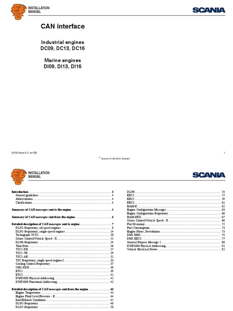 Can Bus | PDF | Throttle | Transmission (Mechanics)
