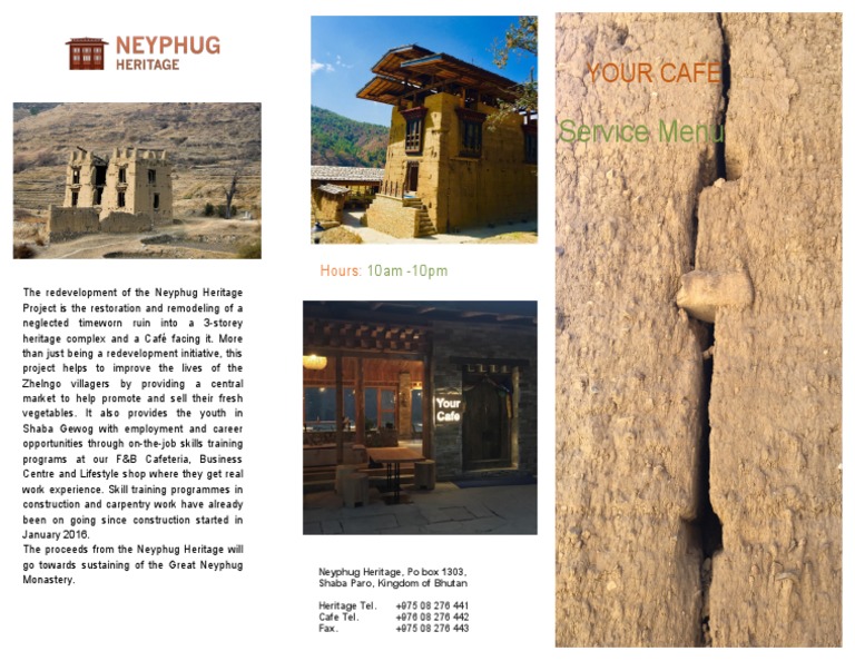 Cafe in Paro | PDF | Restaurant And Catering