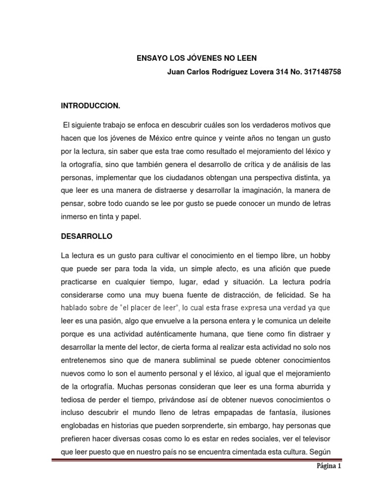 103301623-Ensayo-Sobre-La-Importancia-de-La-Lectura-en-Mexico.docx ...