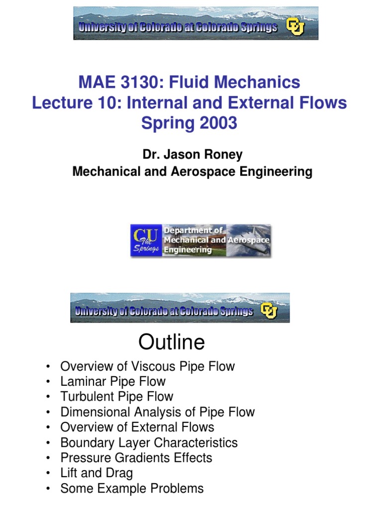 09 External Flows | Download Free PDF | Fluid Dynamics | Turbulence