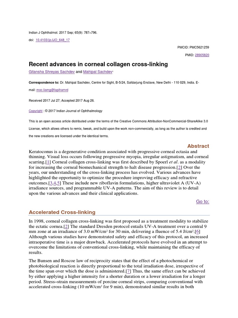 Indian J Ophthalmol | PDF | Cornea | Ophthalmology