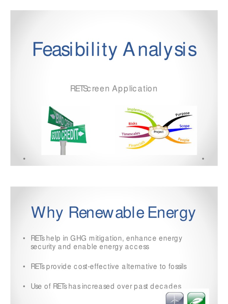 RETScreen Feasibility Analysis Guide | PDF | Finance & Money Management ...