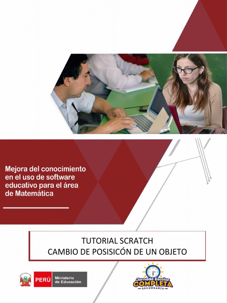 Tutorial Scratch - Cambio de Posicion y Movimiento A Un Objeto | PDF | Scratch (lenguaje de ...