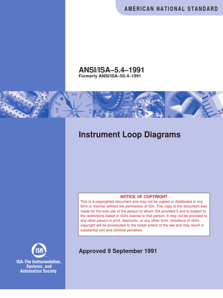 5.4 Instrument Loop Diagrams | PDF | Instrumentation | Standardization