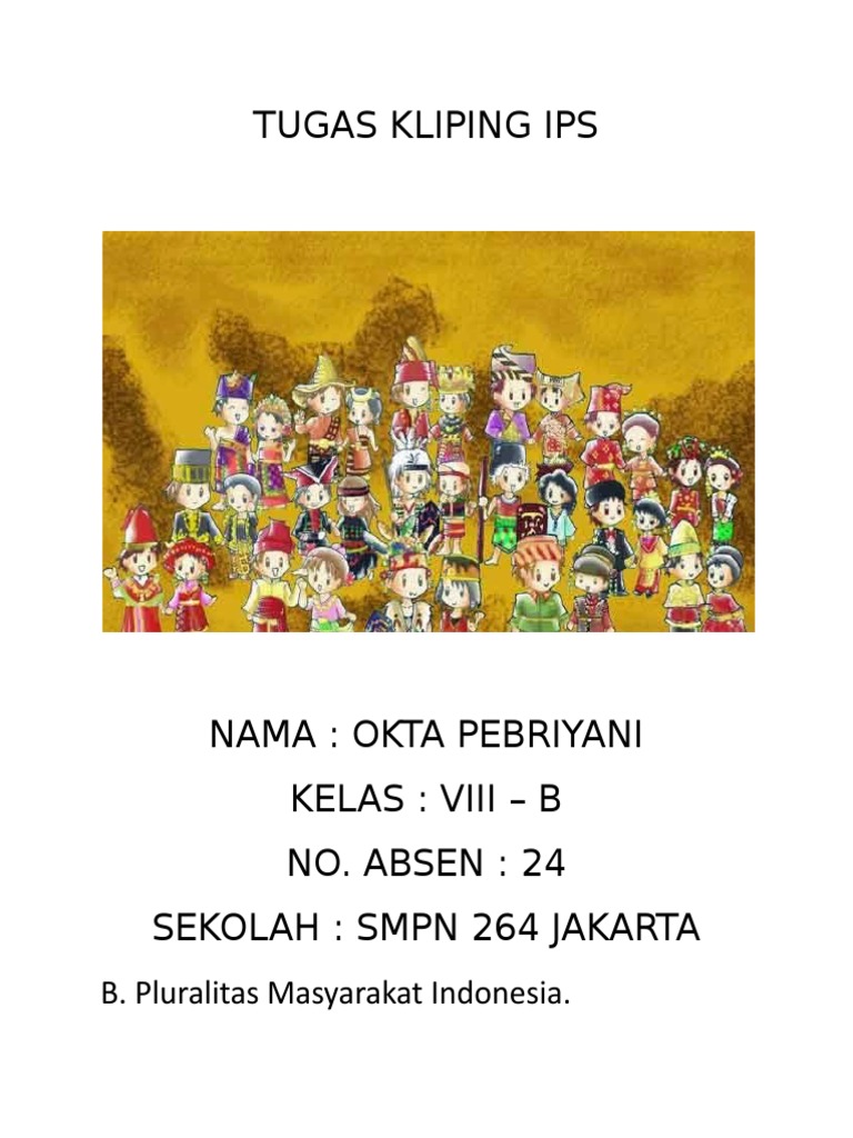 Tugas Kliping Ips | PDF