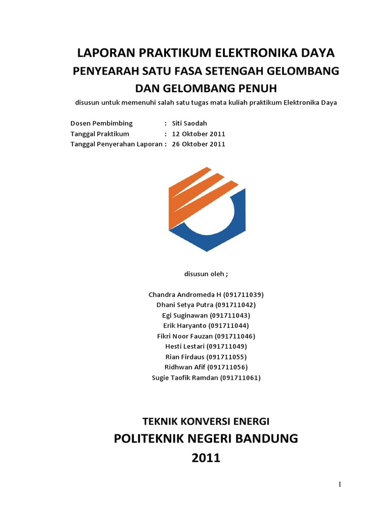 Laporan Elda Modul 1 | PDF