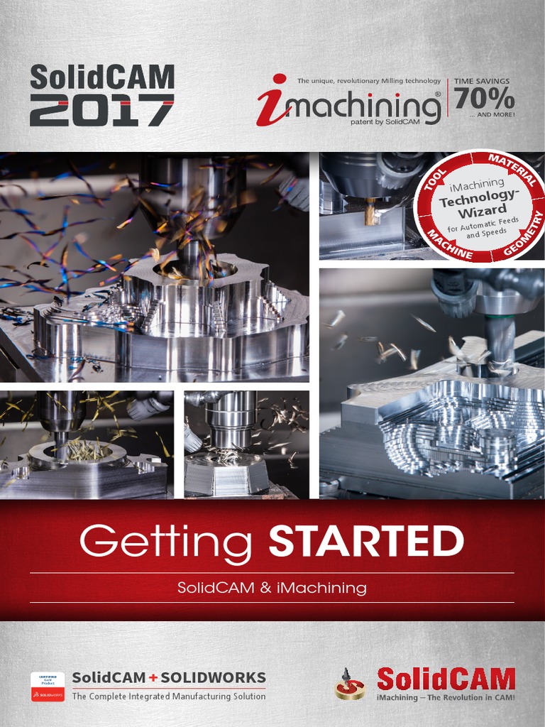 SolidCAM 2017 Imachining Getting Started PDF | PDF | Machining ...
