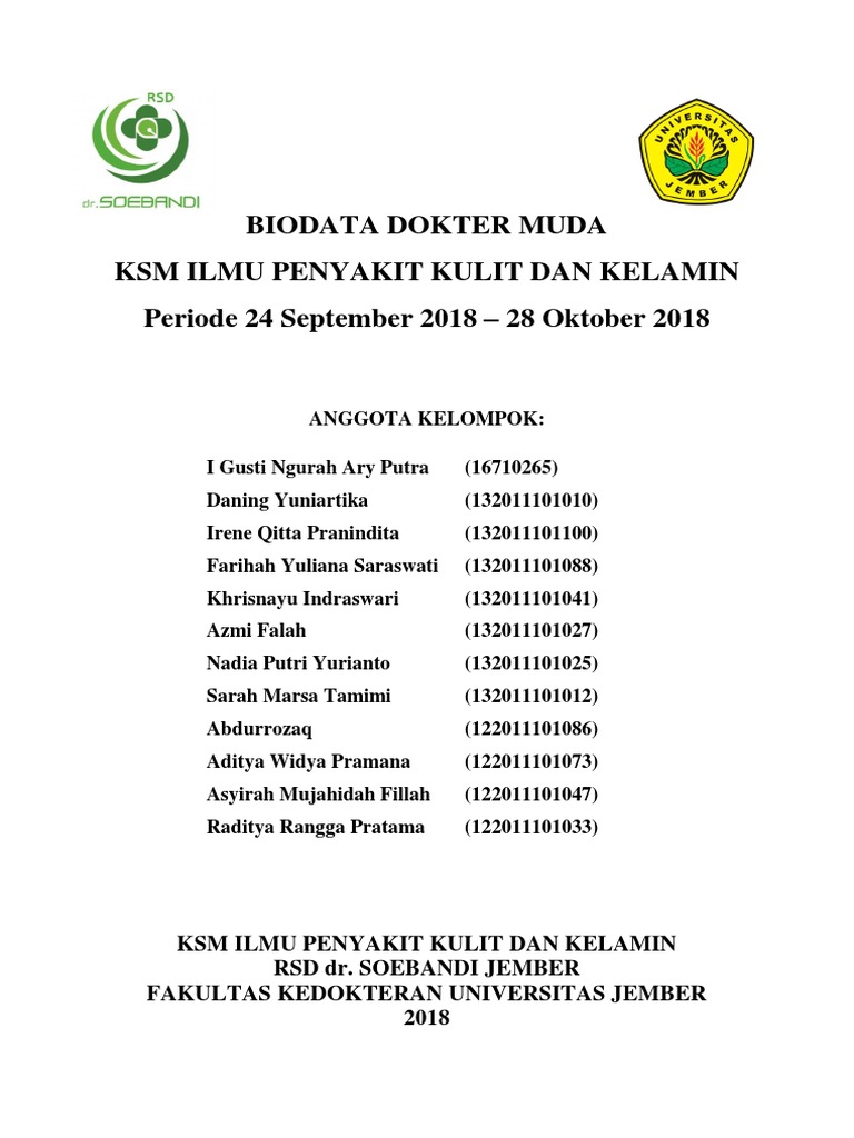Cover Biodata V | PDF