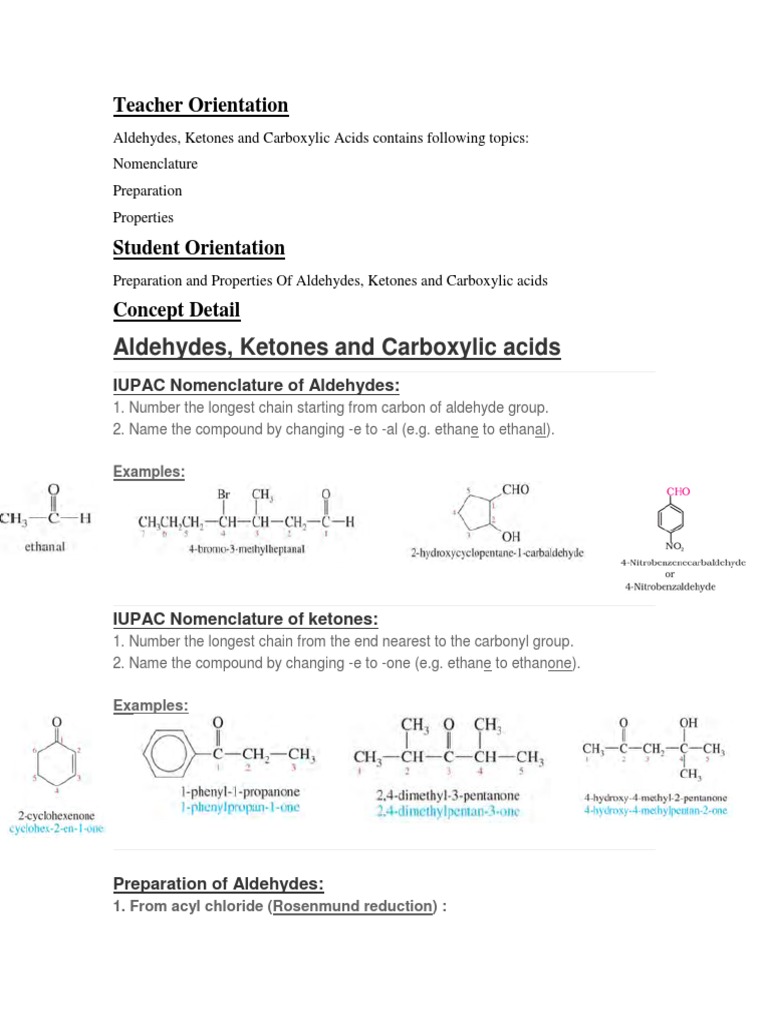 An Overview of the Nomenclature, Preparation, Properties and Reactions ...