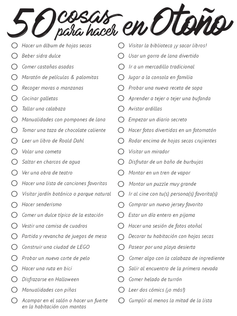 Actividades divertidas para otoño | PDF | Cocina | Cocina occidental