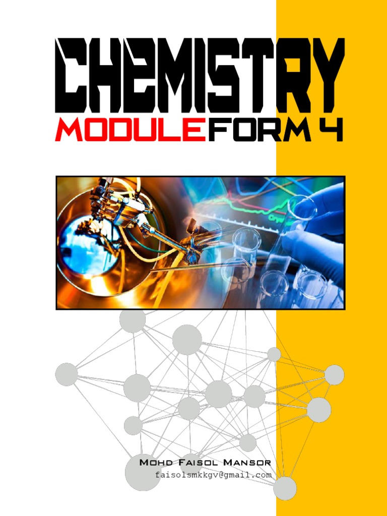 Chemistry Module Form 4 Complete Set PDF | PDF | Ion | Oxide