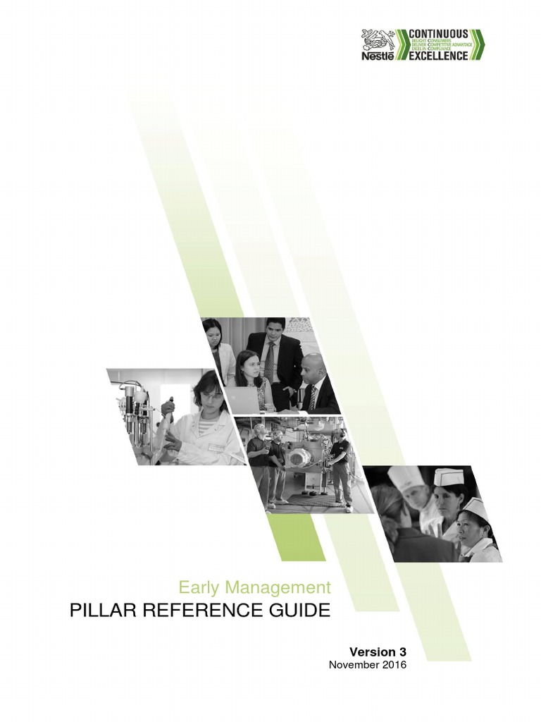 Pillar Reference Guide: Early Management | PDF | Project Management ...