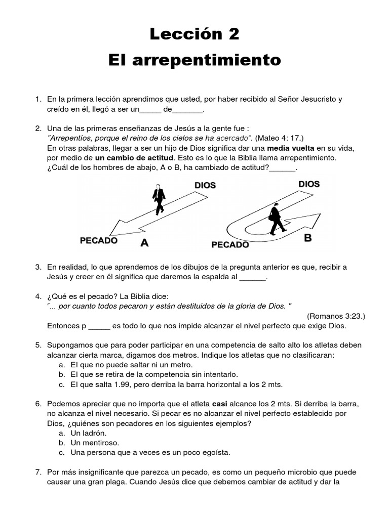 Lección 2 - Vida Abundante | PDF | Pecado | Salvación