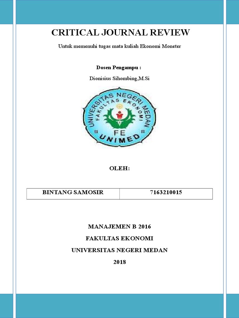 CJR Eko Moneter | PDF