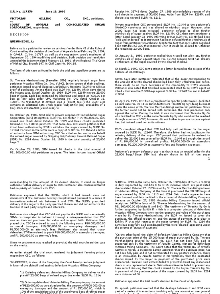 Agency Cases 1 | PDF | Judgment (Law) | Assignment (Law)