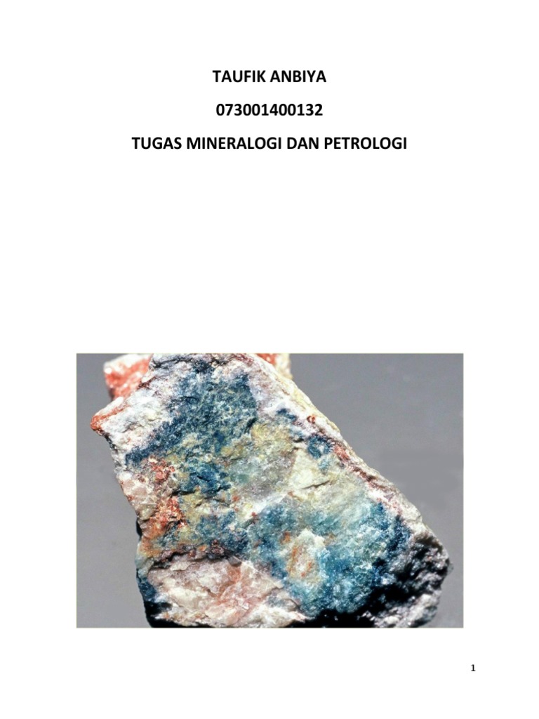 Panduan Lengkap Mineralogi dan Petrologi | PDF