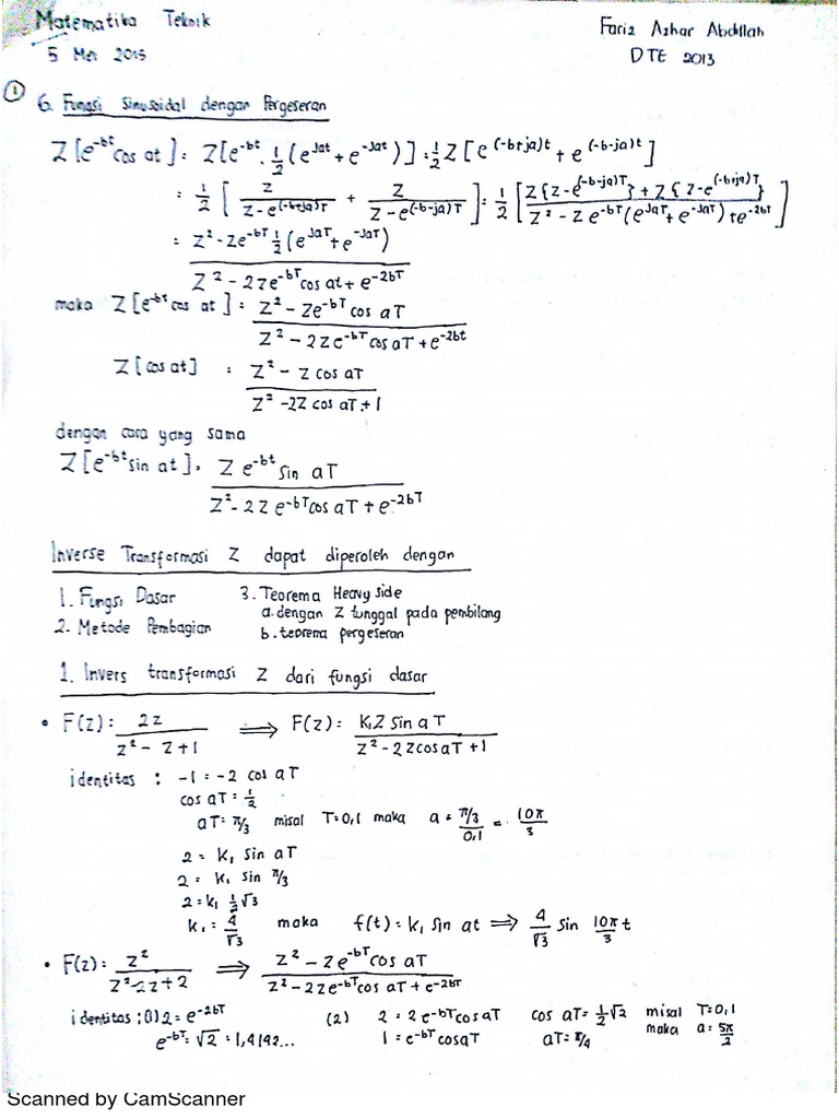 Matematika Teknik | PDF