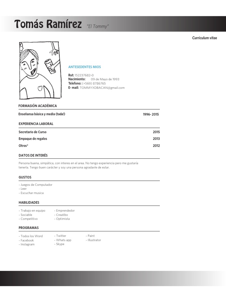CV Tomas Ramirez | PDF