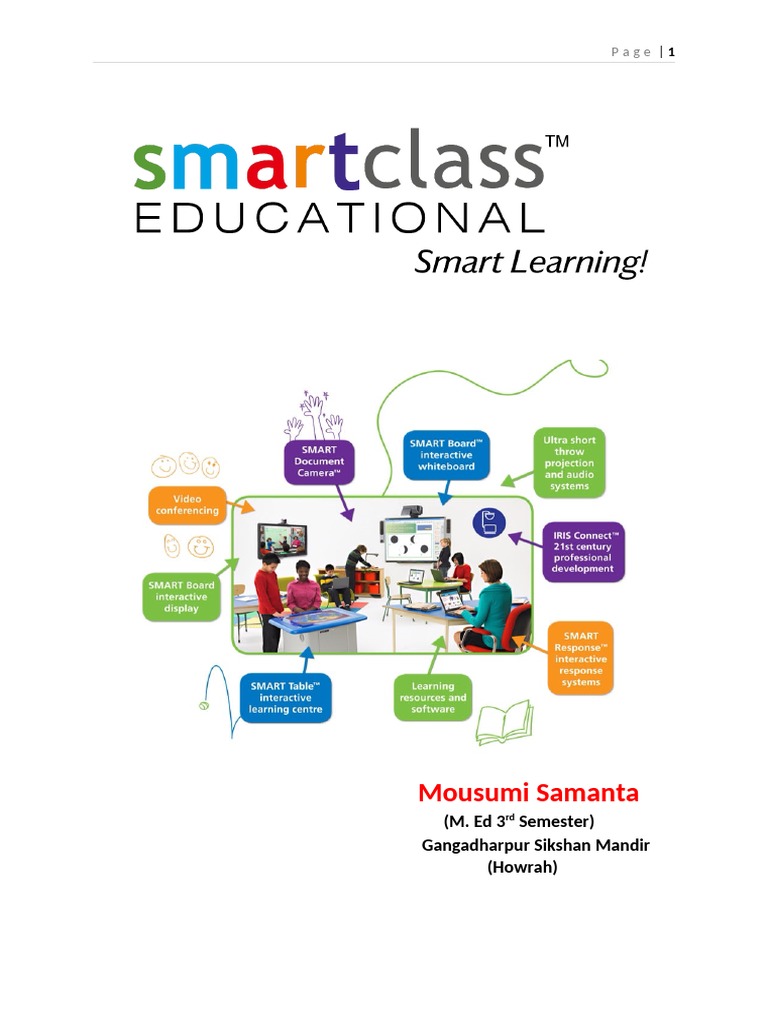 Smart Class Project | PDF | Educational Technology | Videotelephony