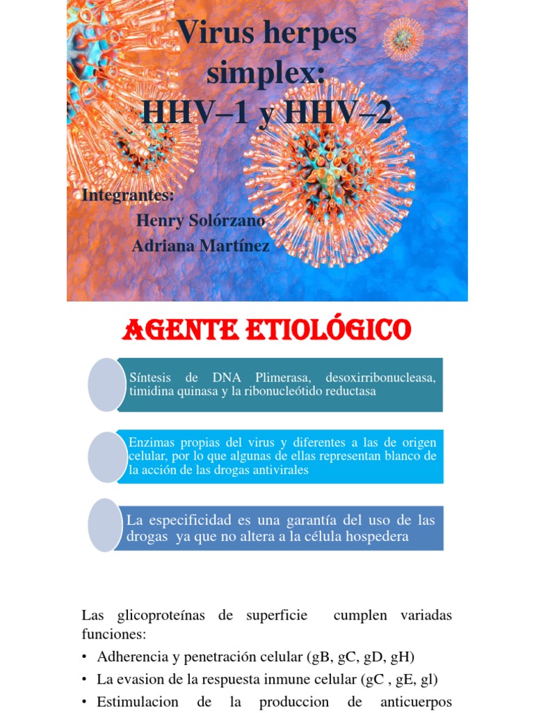 Tratamiento y síntomas del herpes simplex | PDF | Virus | Medicina CLINICA