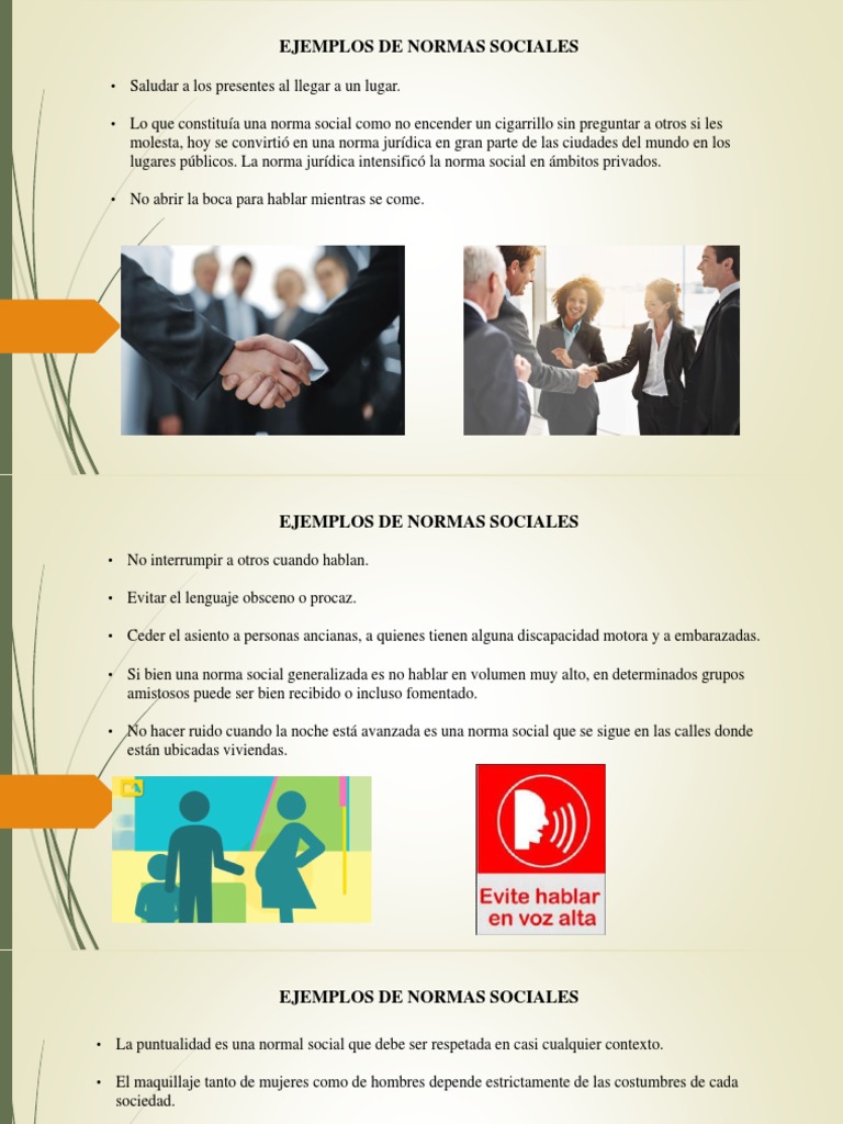 Normas Sociales | PDF