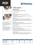 General Technical Data 1006 - 6t | PDF | Engines | Pump