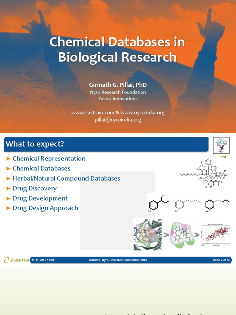 Chemical Databases For Drug Designing and Repurposing (2018) | PDF ...