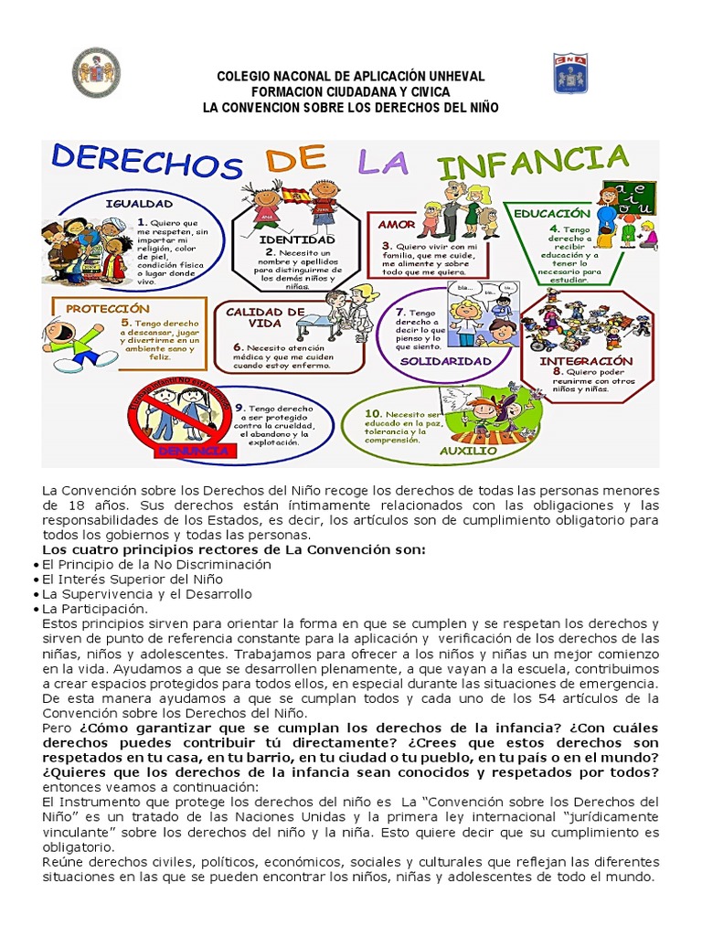 Convencion de Los Derechos Del Niño | Convención de los Derechos del ...