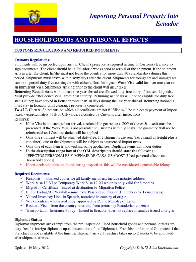 Ecuador PDF | PDF | Travel Visa | Identity Document