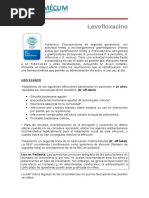 Mecanismo y usos de levofloxacino | PDF | Farmacocinética | Infección ...