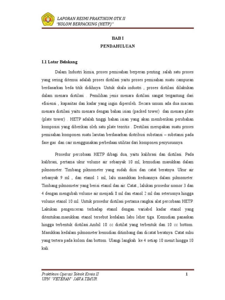Lapres Hetp | PDF | Teknologi & Rekayasa