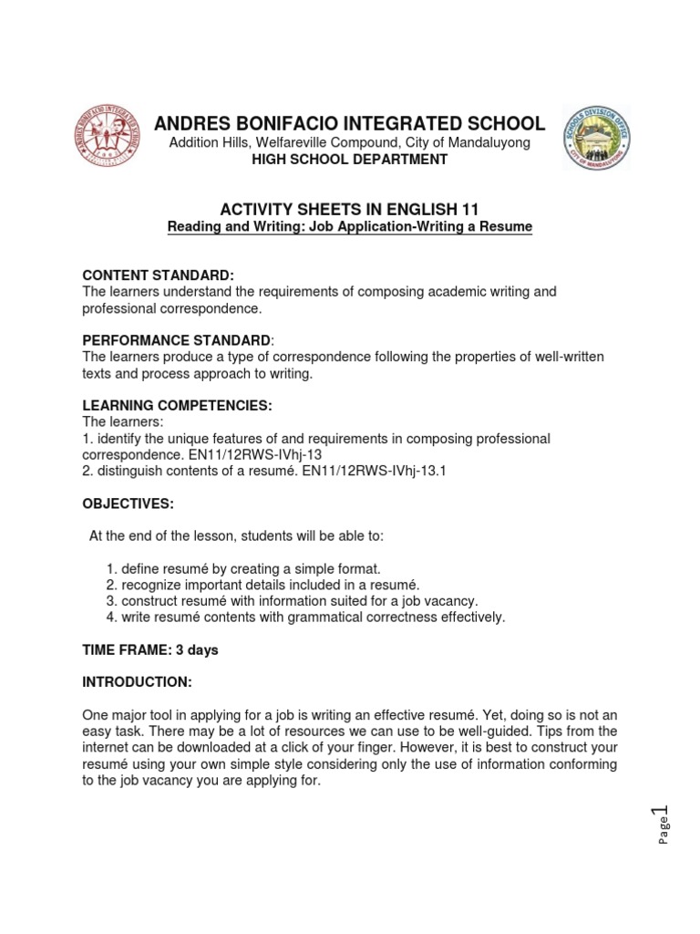 Form 138 Shs | PDF | Résumé | Teachers