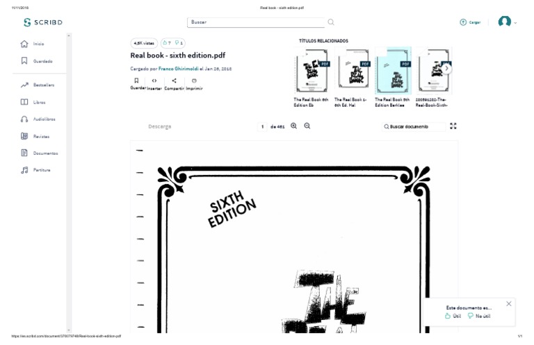 Real Book - Sixth Edition - PDF: Descarga | PDF | Communication Design ...