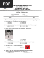 Latihan Soal Pend - Pancasila (Sejarah Perumusan Pancasila) | PDF