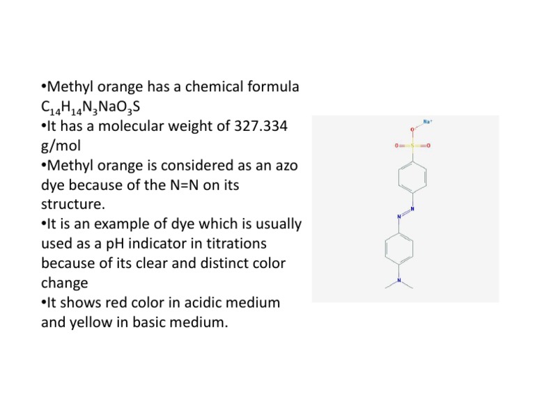 Methyl Orange | PDF