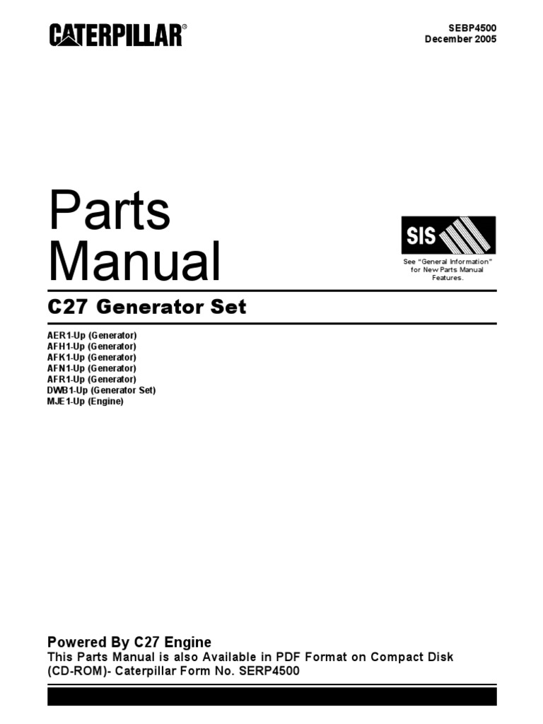 c27 Manual | PDF | Pompe | Machine