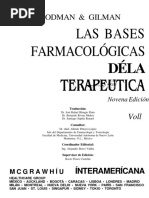 Goodman y Gilman: 13ª Edición de Farmacología | PDF | Investigación de ...