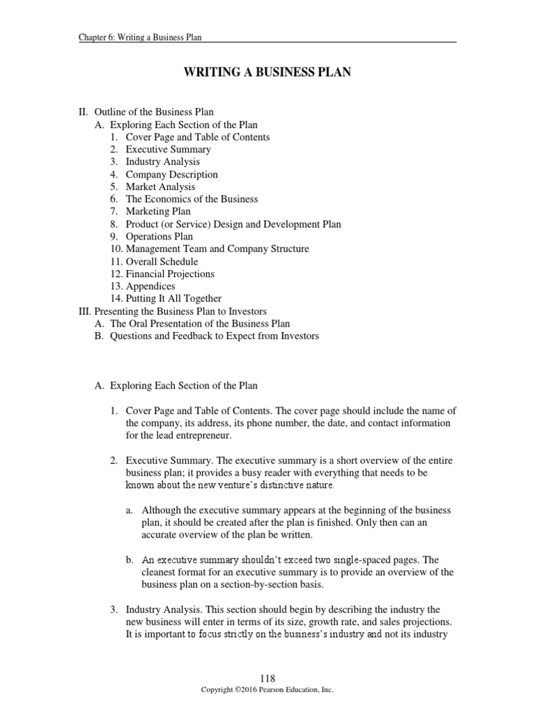 Writing A Business Plan | PDF | Pro Forma | Business Plan