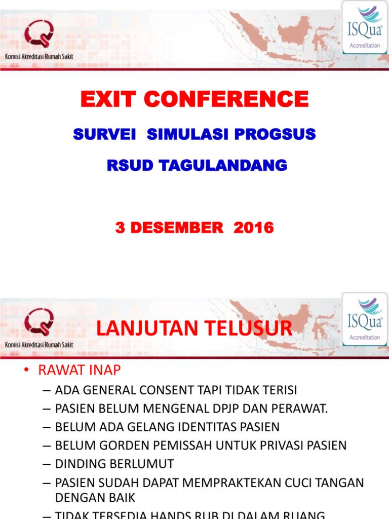 Exit Conference | PDF