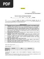 Proces Verbal de Predare Primire Apartament | PDF