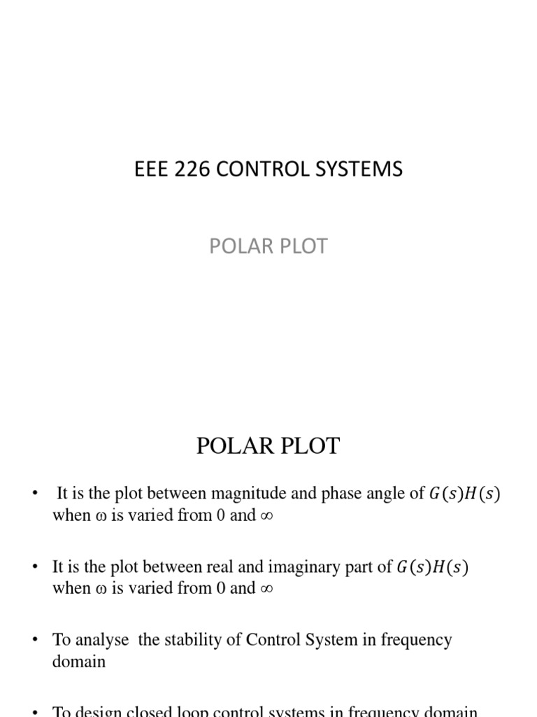 Polar Plot | PDF