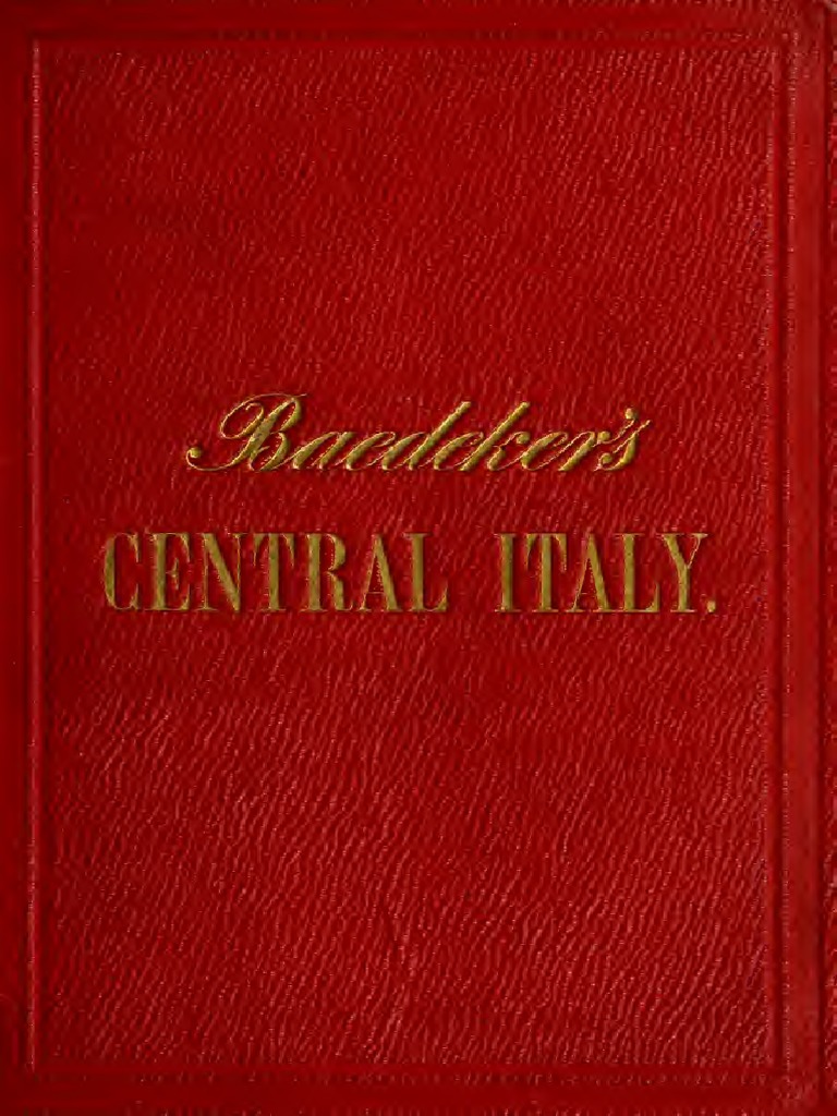 Baedeker Central Italy and Rome 1869 PDF | PDF | Rome